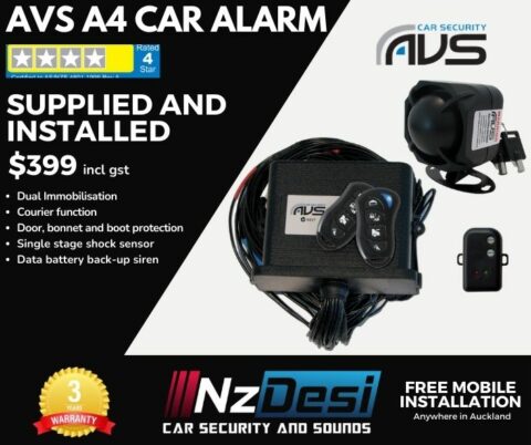 Best Car alarm, audio, camera, gps | On-site installation | NZDesi