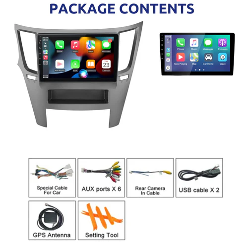 Daiko Multimedia Unit Wireless Carplay Android Auto GPS For Subaru ...